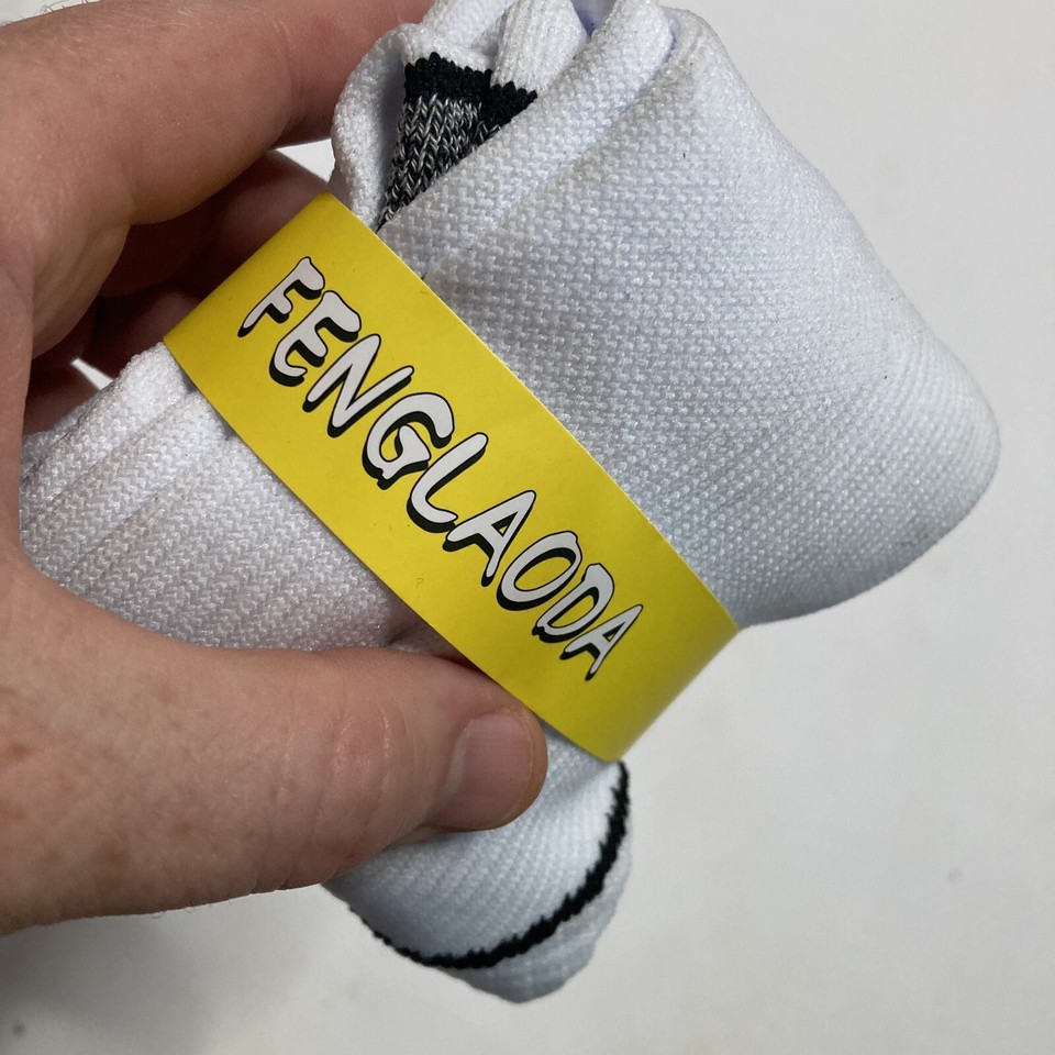 FENGLAODA Compression Socks - White- Line S/M Brand New | eBay
