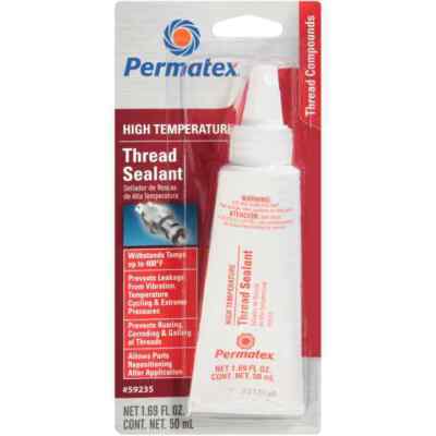 PMT-59235 Permatex Thread Sealant, High-Temperature, Squeeze Tube, 50 ...