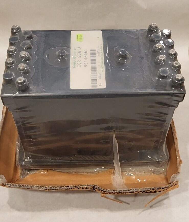 GENERAL ELECTRIC ICR53A1A OVER CURRENT RELAY NEW SEALED IN ORIGINAL ...