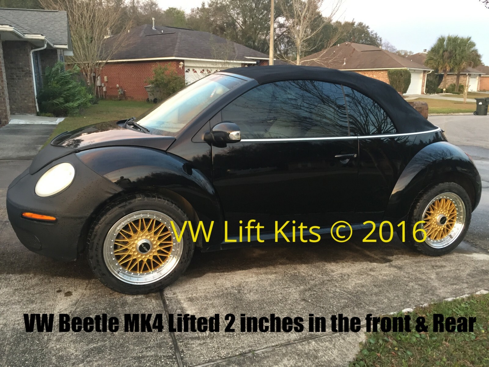 VW Beetle Lift Kit Special Offer w/ Coil Spacer VW MK4 Beetle 1998-2010 ...