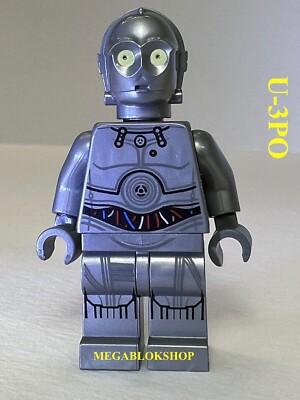 LEGO STAR WARS U-3PO PROTOCO DROID 100% NEW FROM LEGO SET 75146 SILVER ...