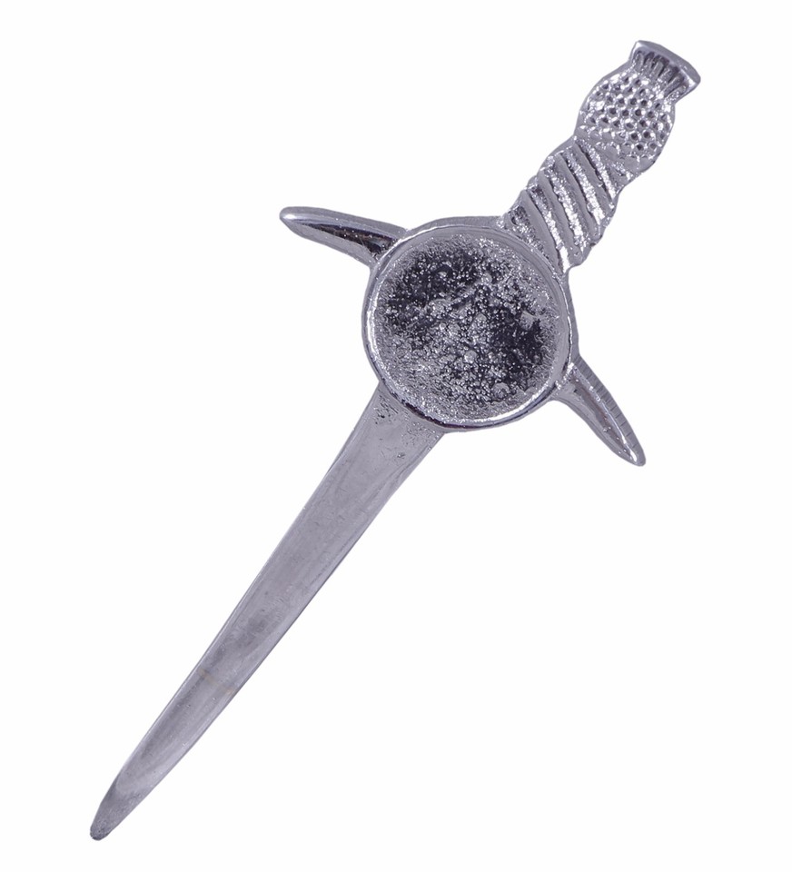 New Highland Scottish Kilt Pins In Chrome Finish/Brooch kilt pins ...