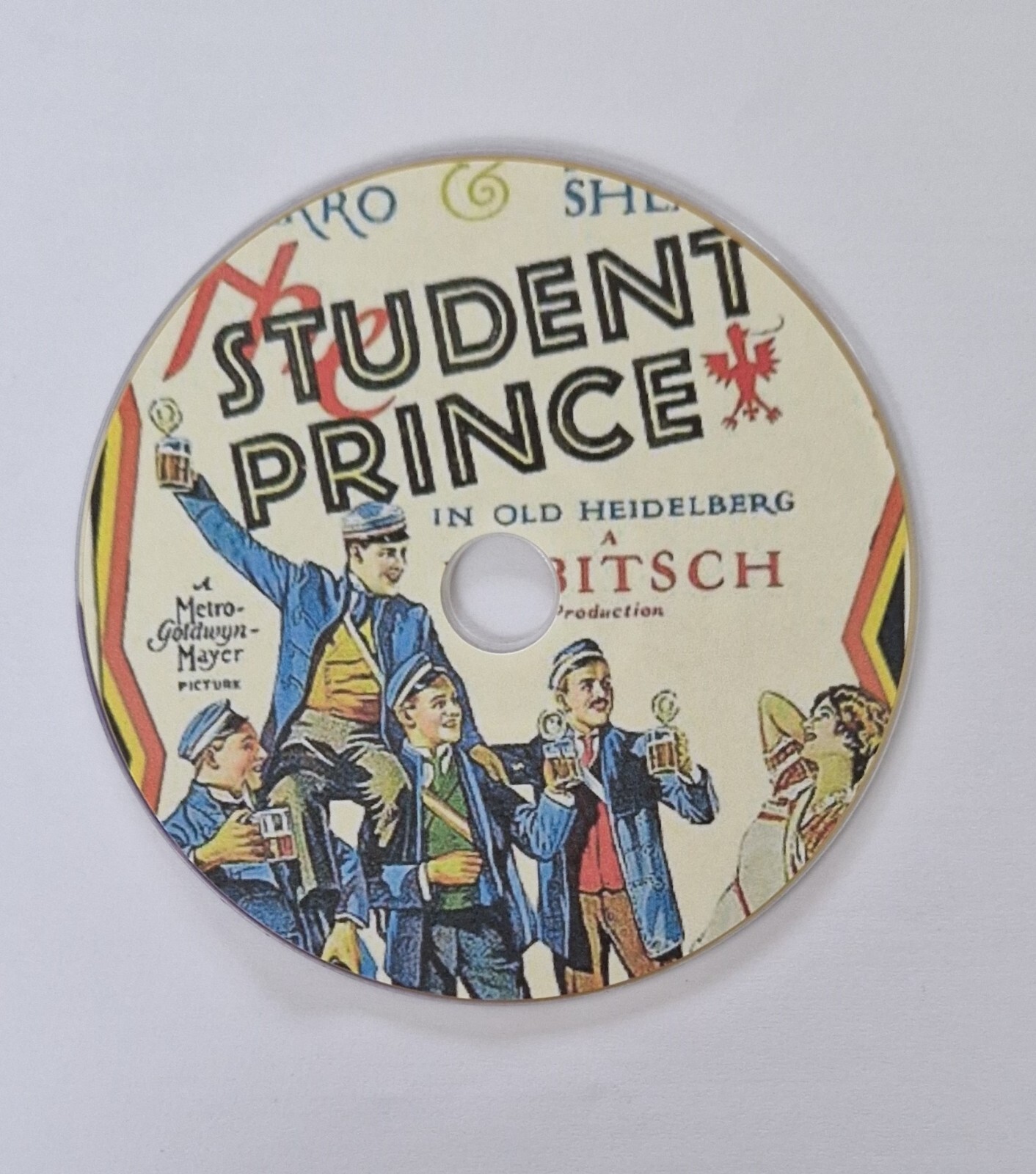 THE STUDENT PRINCE IN OLD HEIDELBERG 1927 DVD PUBLIC DOMAIN FILM SILENT ...
