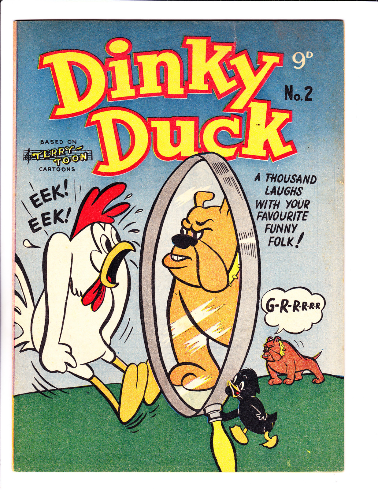 Dinky Duck No 2 1950's - Australian-"Magnifying Glass Cover ! " | eBay