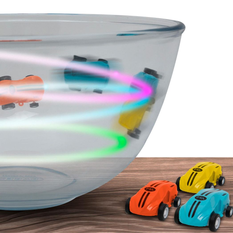 Blue Doodle Mini Car Spinner with Flashing Lights - Desk Toy | eBay UK