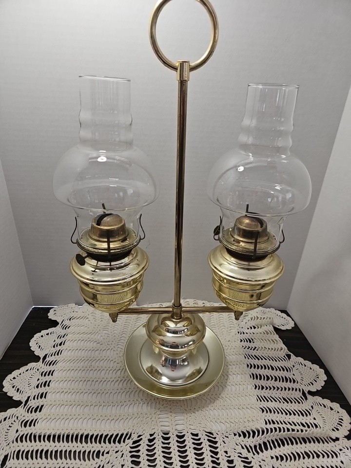 Antique Eagle Brand Oil or kerosene Lamp With Two Lamps And Holder | eBay