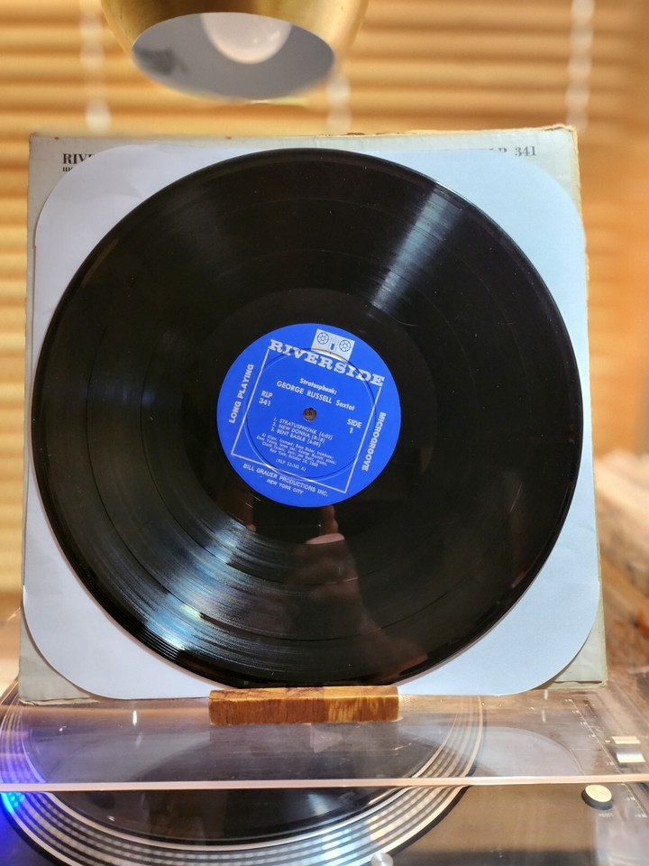 George Russell Sextet, Stratusphunk, 1961 1st Riverside Mono, RLP-341 ...