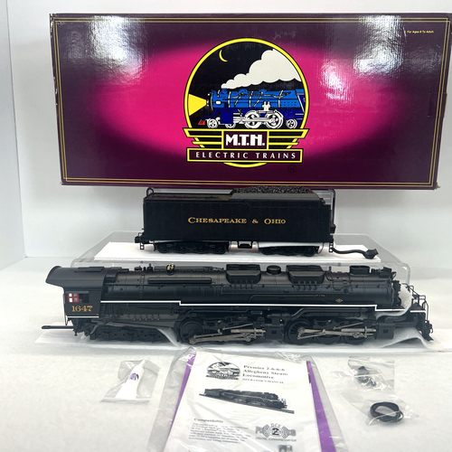 MTH Premier 20-3115-1 Chesapeake & Ohio Allegheny 2-6-6-6 Steam PS.2 O ...
