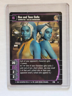 Star Wars TCG - Phantom Menace - Ann and Tann Gella (A) NM | eBay