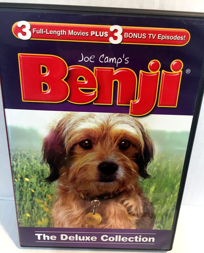 Benji The Deluxe Collection DVD 3 Movies & 3 Bonus TV Episodes / Ships ...