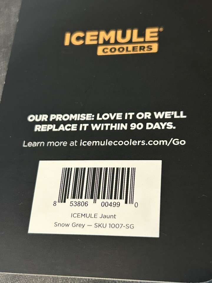 ICEMULE Jaunt 9L Jameson Logo Collapsible Backpack Cooler 100% ...