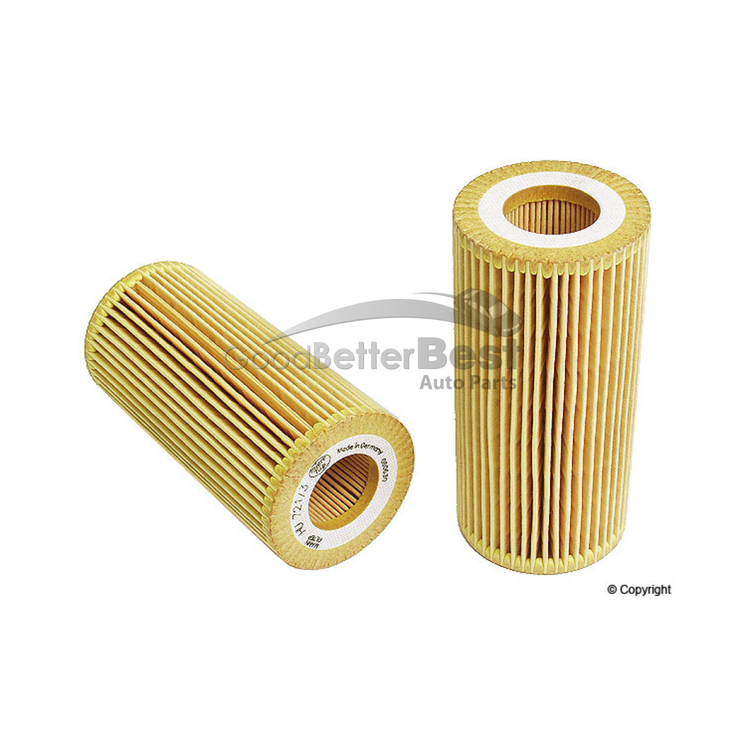 One New Mann-Filter Engine Oil Filter HU721/3X 2751800009 for Mercedes ...