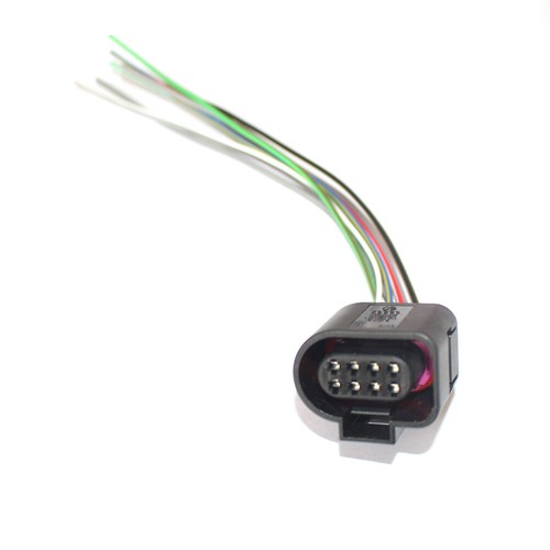8-Pin Pigtail Plug Wiring Connector Direct Fit For VW Audi Skoda ...