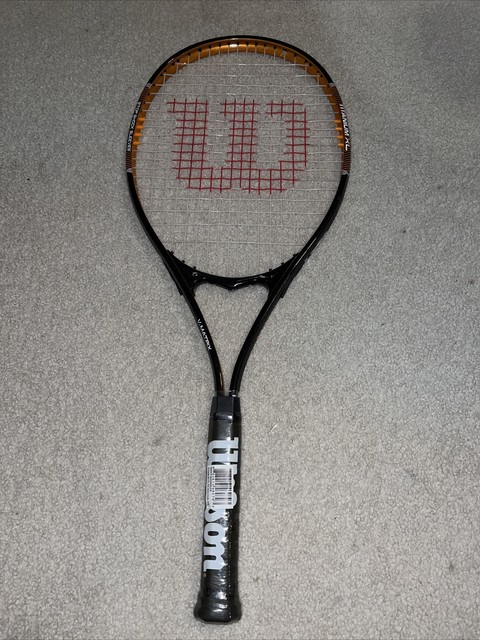 2 Wilson V-matrix Titanium XL Adult 27 1/2 Tennis Racquets Racket 4 3/8 ...