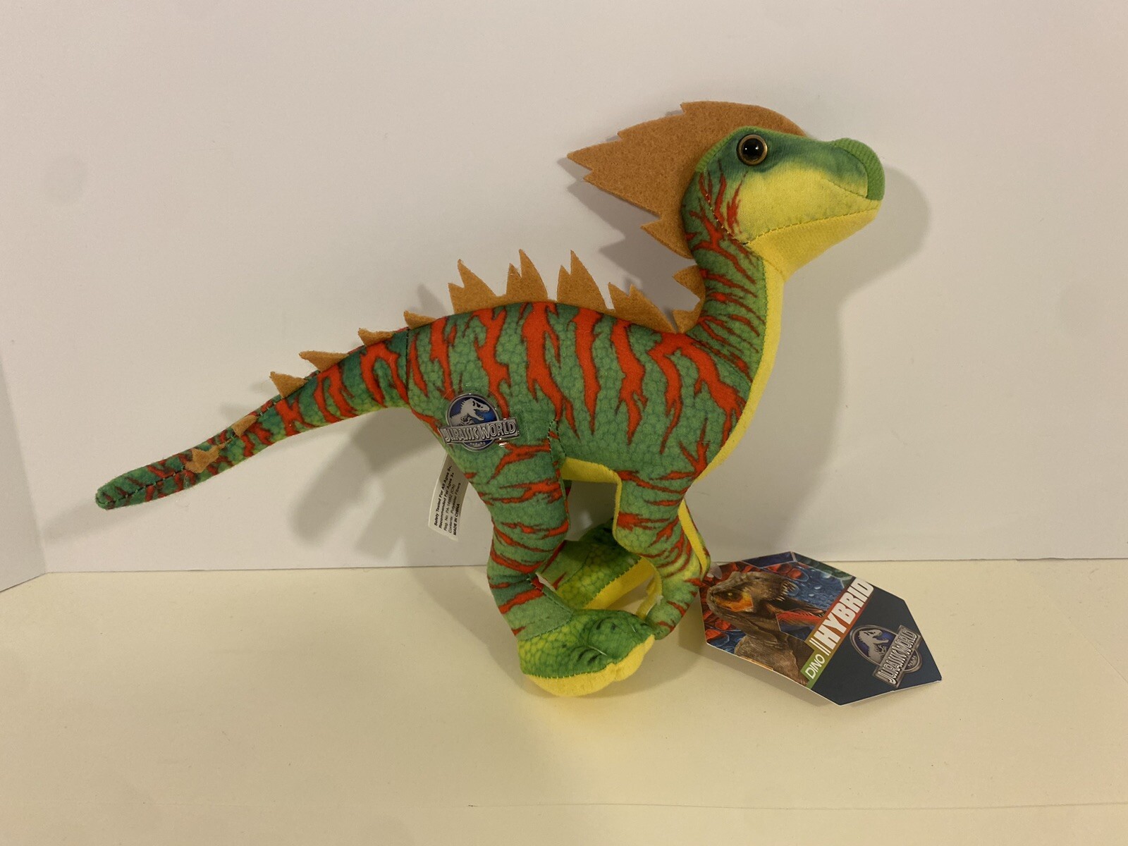 Jurassic World Dinosaur Hybrid Raptor Plush 10” Dino Toy Factory ...