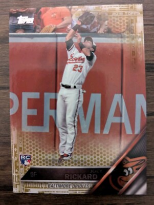 JOEY RICKARD 2016 Topps Update Gold /2016 US105 Card PWE | eBay