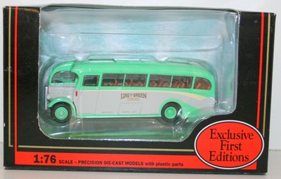 EFE 1/76 - 25302 AEC DUPLE COACH GREY GREEN | eBay