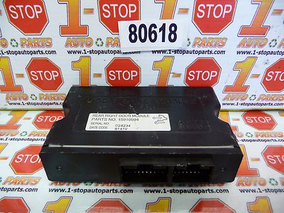 05 06 07 08 09 10 11 CADILLAC STS PASSENGER/RIGHT REAR DOOR MODULE ...