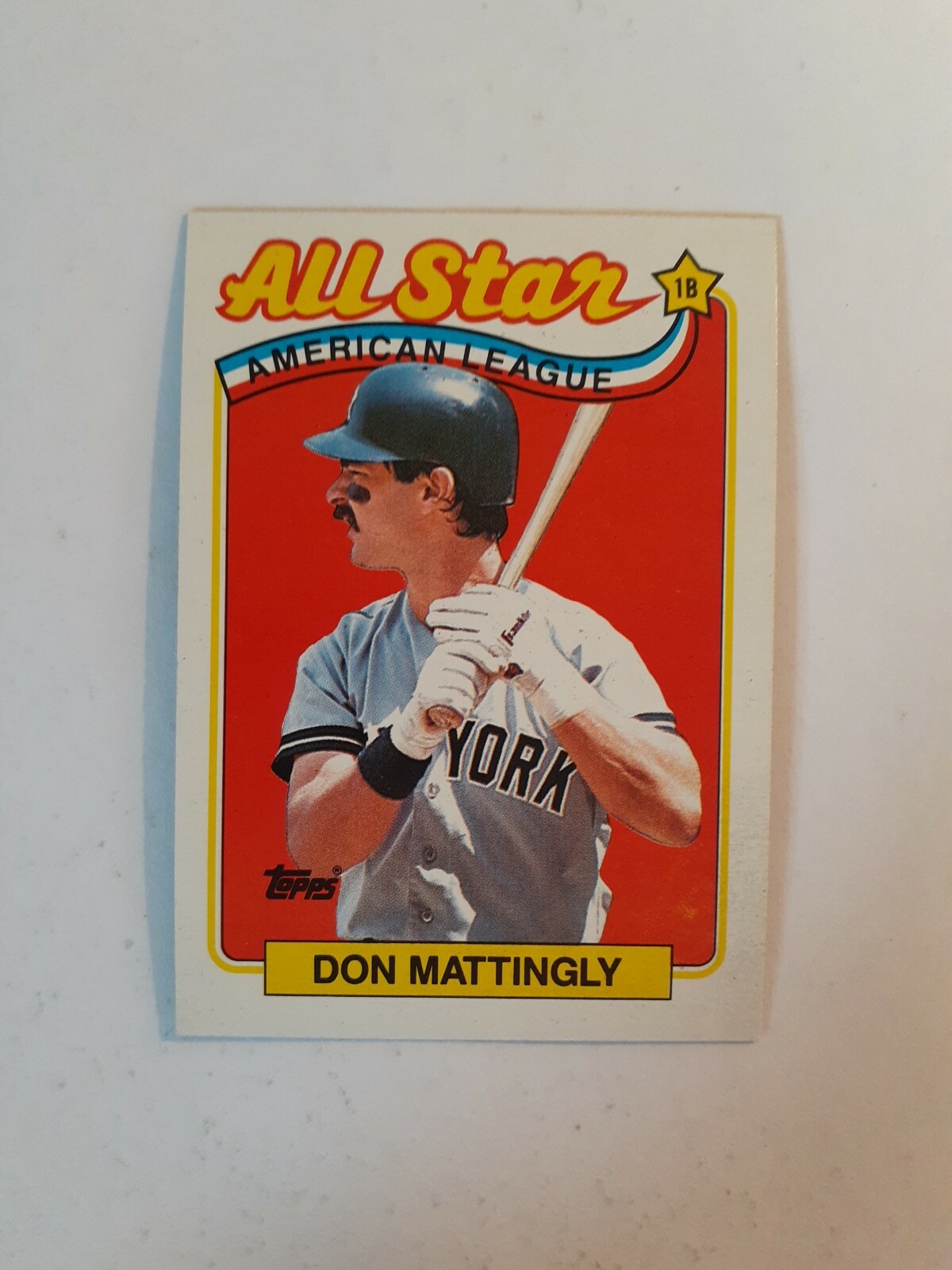 Don Mattingly All Star Card