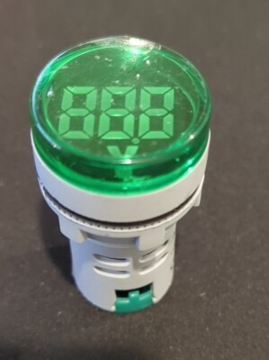 LED Digital Panel Light AD16-22DSV Green Light (Qty 1) - USA Stock | eBay