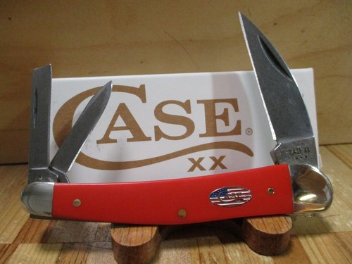 NIB Case American Workman Red Seahorse Whittler 4355 WH Pocketknife ...