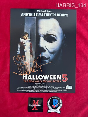 Danielle Harris autographed signed 11x14 photo Halloween Beckett COA ...