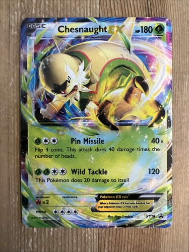 Chesnaught EX - XY18 - Ultra Rare Pokemon XY Promos DMG | eBay