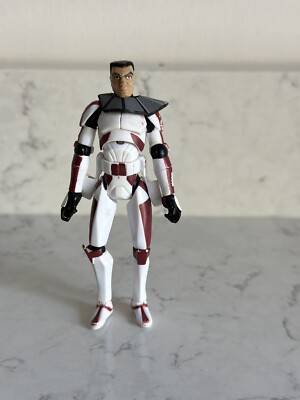 STAR WARS CLONE TROOPER LIEUTENANT THIRE FIGURE CLONE WARS COLLECTION ...