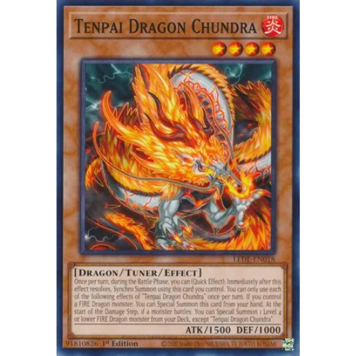 Tenpai Dragon Chundra - LEDE-EN018 - Common - YuGiOh | eBay UK