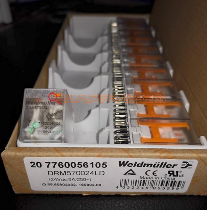 20PCS Weidmuller 7760056105 DRM570024LD DC24V with diode 14 pins Relay ...