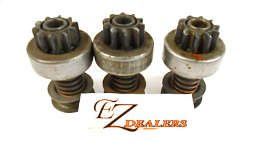 Lot of 3 Starter Drive / Bendix Gear D2001 10 Tooth Delco | eBay