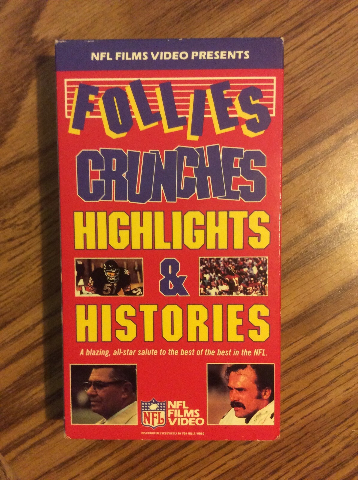 NFL Films Video - Follies Crunches Highlights & Histories - 1988 - VHS ...