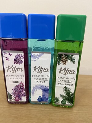 Kifra Lilac & Kifra Ocean & Kifra Fresh Forest Fabric Softener Perfume ...
