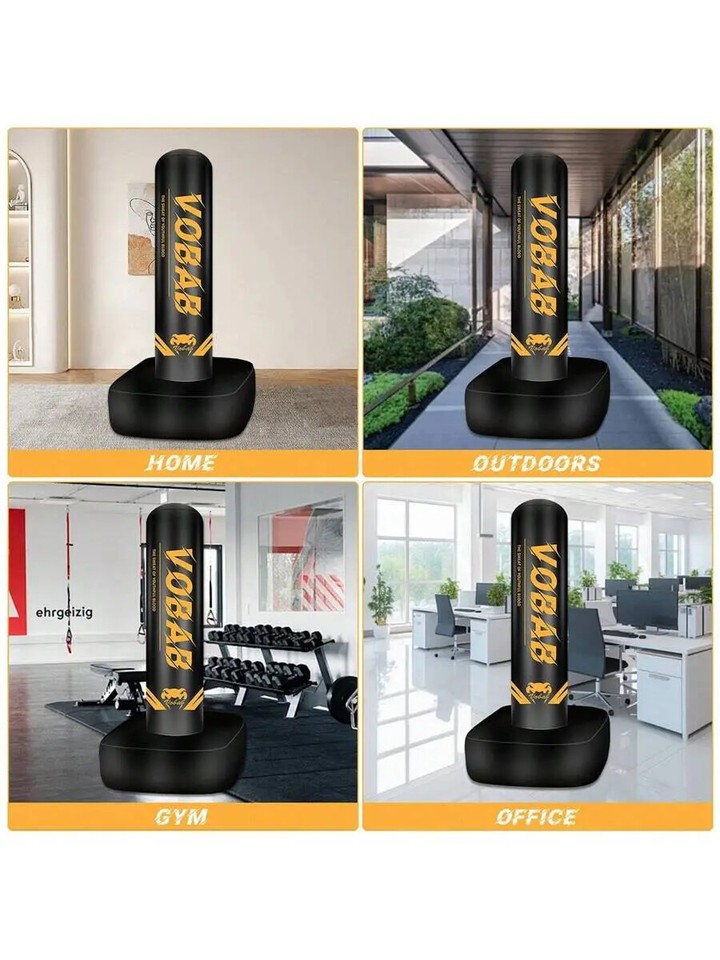 Stand Up Punching Bag, 68 Inch Heavy Duty Punching Bag With Stand ...
