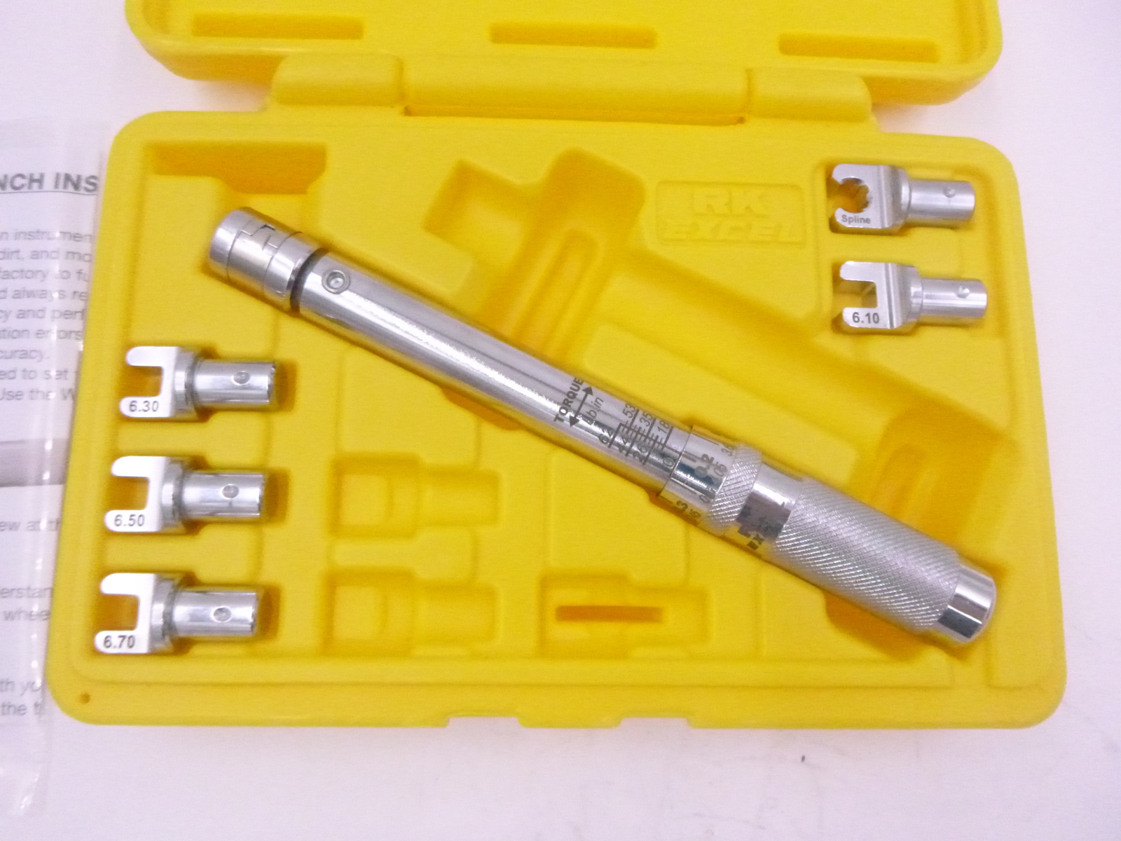 Excel Spoke Torque Wrench Kit | Tws-210ans for sale online | eBay