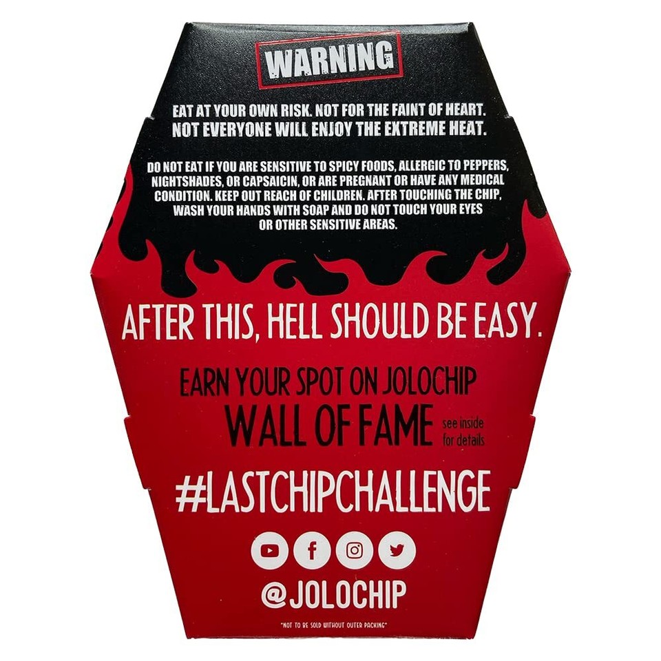 JOLOCHIP LAST CHIP CHALLENGE World Most Spicy Chips Get Ready For ...