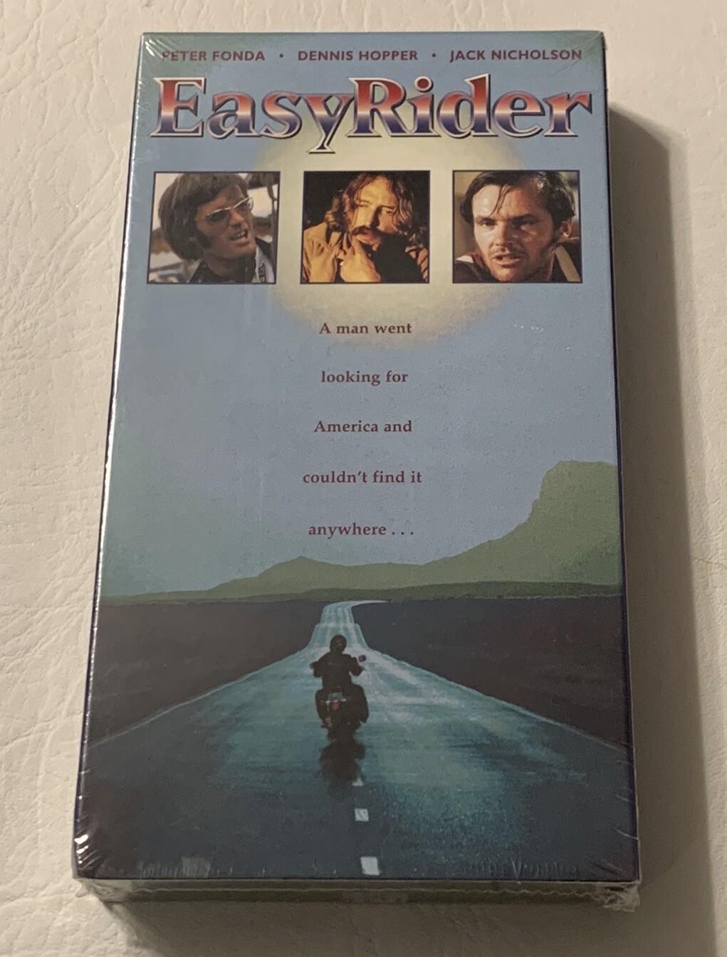 Easy Rider VHS (1969) Sealed Watermark Peter Fonda Dennis Hopper Jack ...