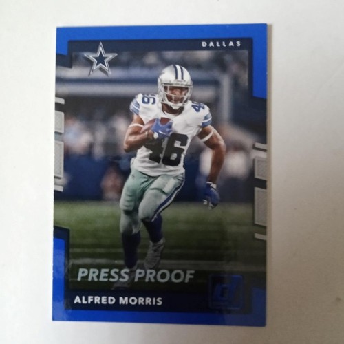2017 Panini Donruss - Alfred Morris #208 Press Proof Blue for sale ...