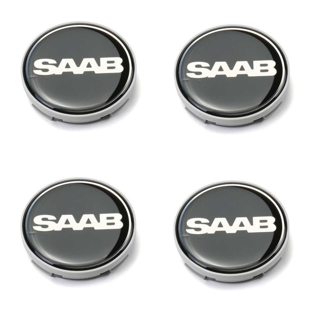 2003-2011 Saab 9-3 Genuine Set of 4 Wheel Center Caps 2100004 | OE
