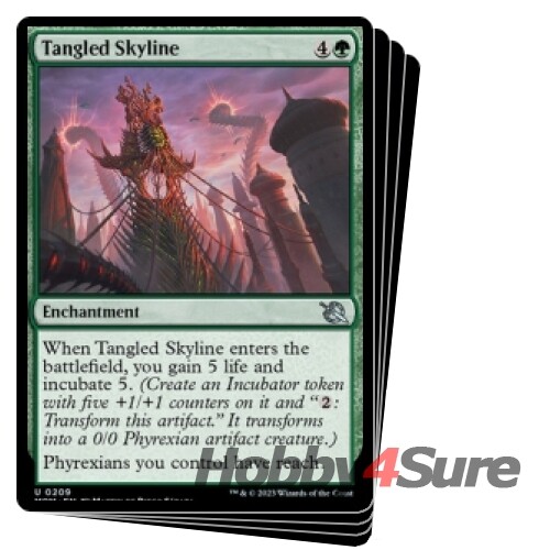Tangled Skyline X4 M/NM Magic: The Gathering MTG March Of The Machine ...