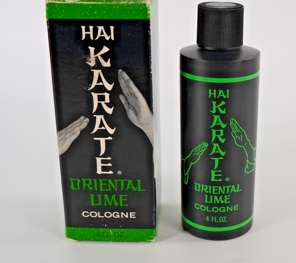 Hai Karate Oriental Lime Cologne 4oz Bottle in Original Box Smells ...