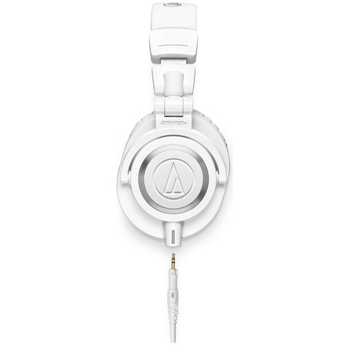 Audio-Technica M Series ATH-M50X Wired Studio Headphones - White Closed ...