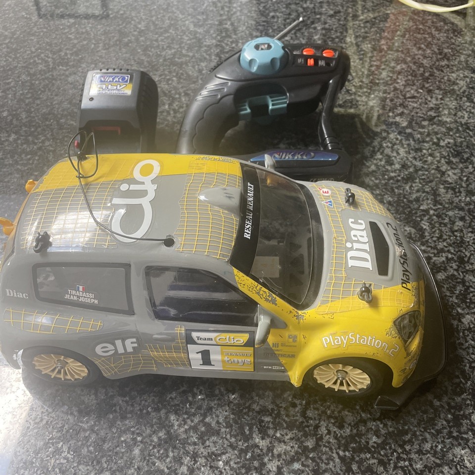 Nikko Renault Clio Sport RC Car 1 14 Scale 30kmh Remote Battery | eBay UK