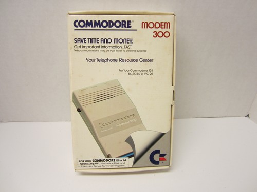 Commodore Modem 300 Your Telephone Resource Center Software Kit Model ...