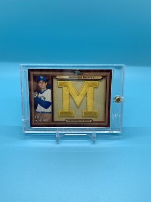 Paul Molitor Milwaukee Brewers Commemorative Patch Card 2011 Topps | eBay