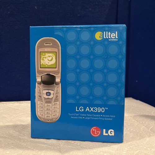 LG AX390 - Black and Silver ( Alltel CDMA ) Cellular Flip Phone | eBay