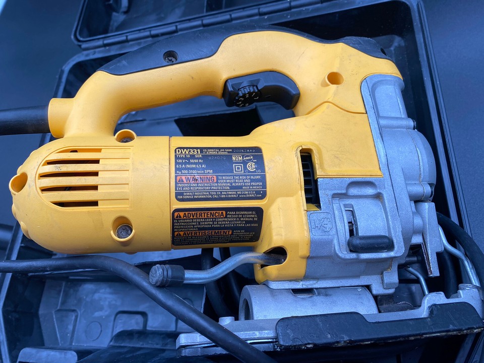 DeWalt DW331 Variable Speed Orbital Jig Saw 1" Corded Electric 6.5A | eBay