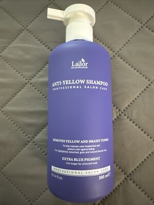 LADOR Anti Yellow Shampoo 300ml / 10 fl. oz Moist Nutrients Hair K ...