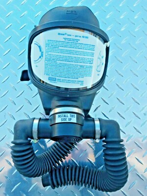 MSA Ultravue Gas Mask/Oxygen Breathing Facepiece OBA-4 Mask and ...