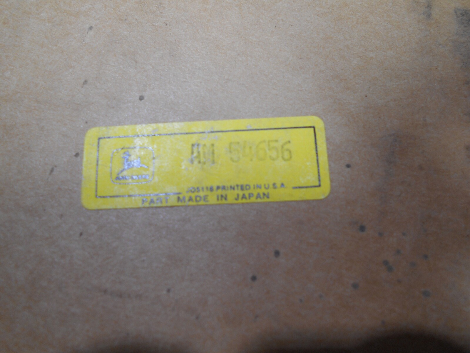 AM54656 JOHN DEERE SNOW NOS NEW VINTAGE SPEEDOMETER SPITFIRE SNOWFIRE ...
